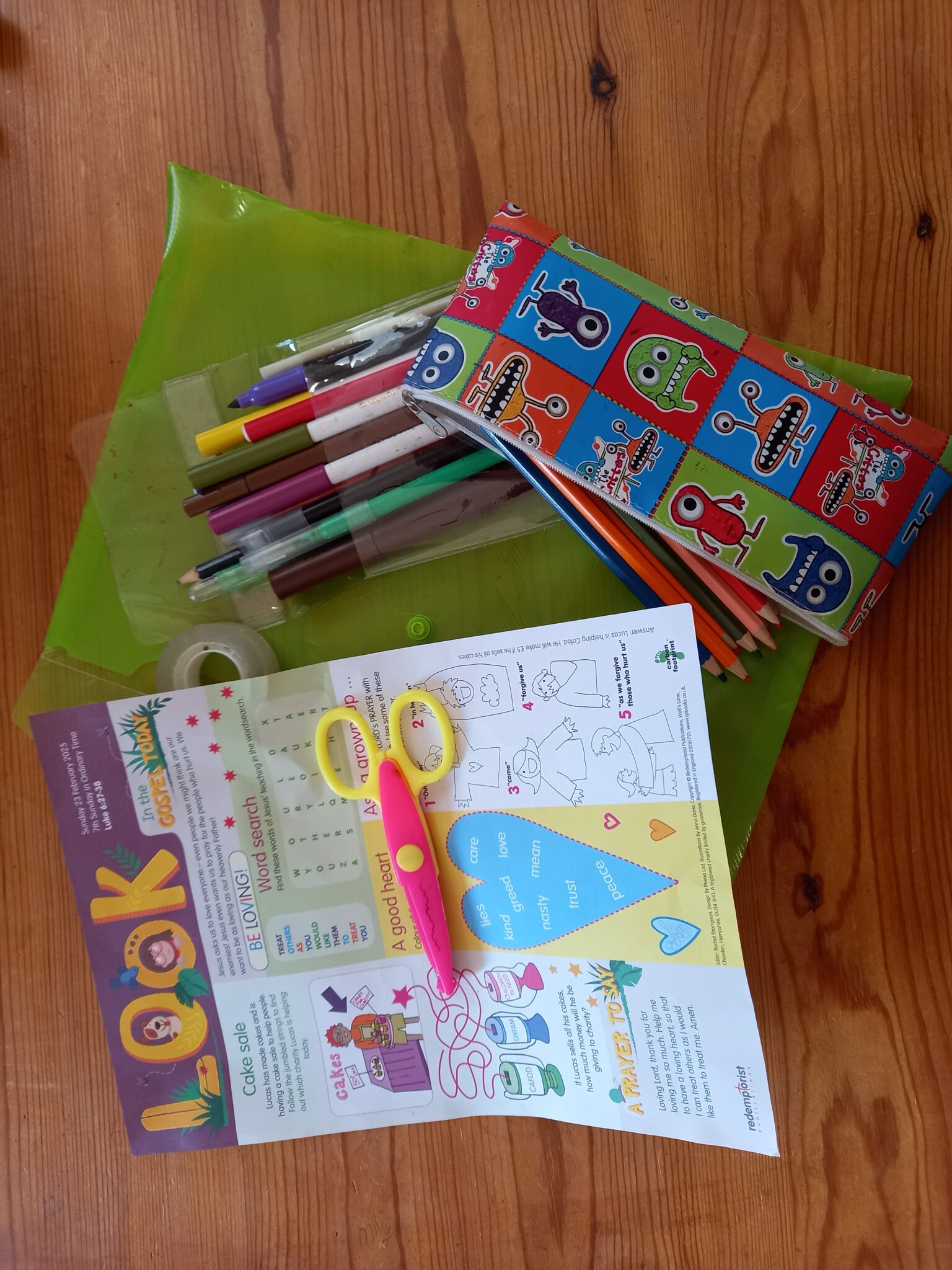 Children’s Activity Folders | St Marys Clitheroe